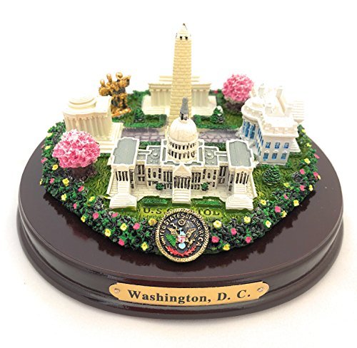 Oval Washington, D.C. Monuments Desk Statue (5") – Washington DC ...